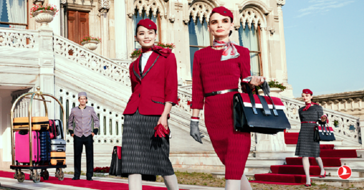 Best Uniform award for Turkish Airlines