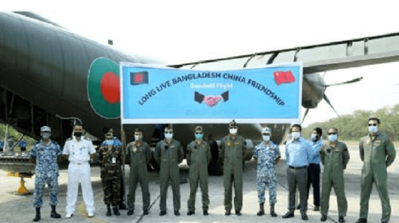 চীন থেকে সকল চিকিৎসা সামগ্রী আনবে বিমান বাহিনী