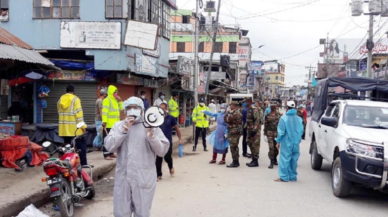 চান্দিনার ‘রেড জোন’ কঠোর অবস্থানে প্রশাসন